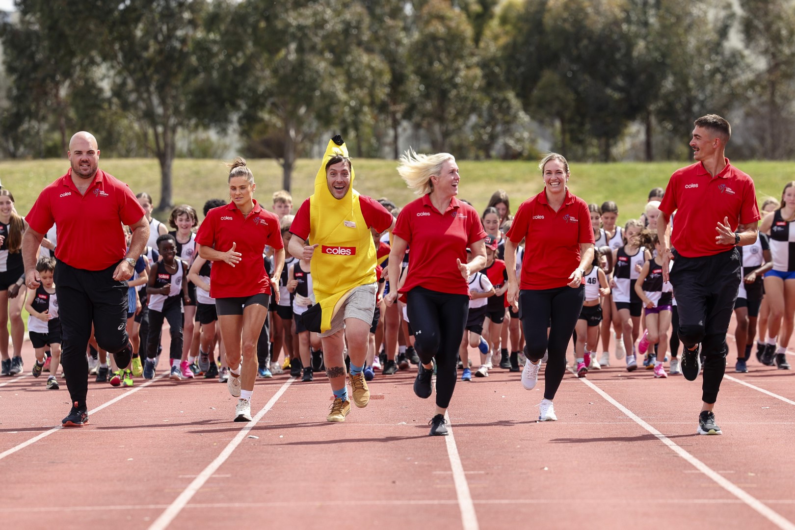 Australian Track and Field Stars for Coles Community Round